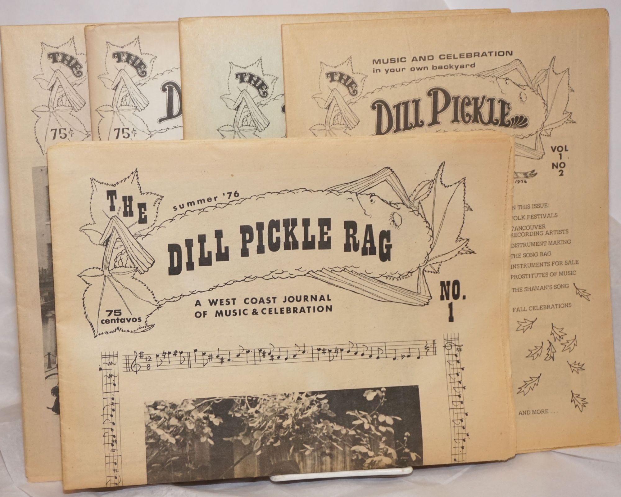 The Dill Pickle Rag: a West Coast journal of music & celebration [five ...
