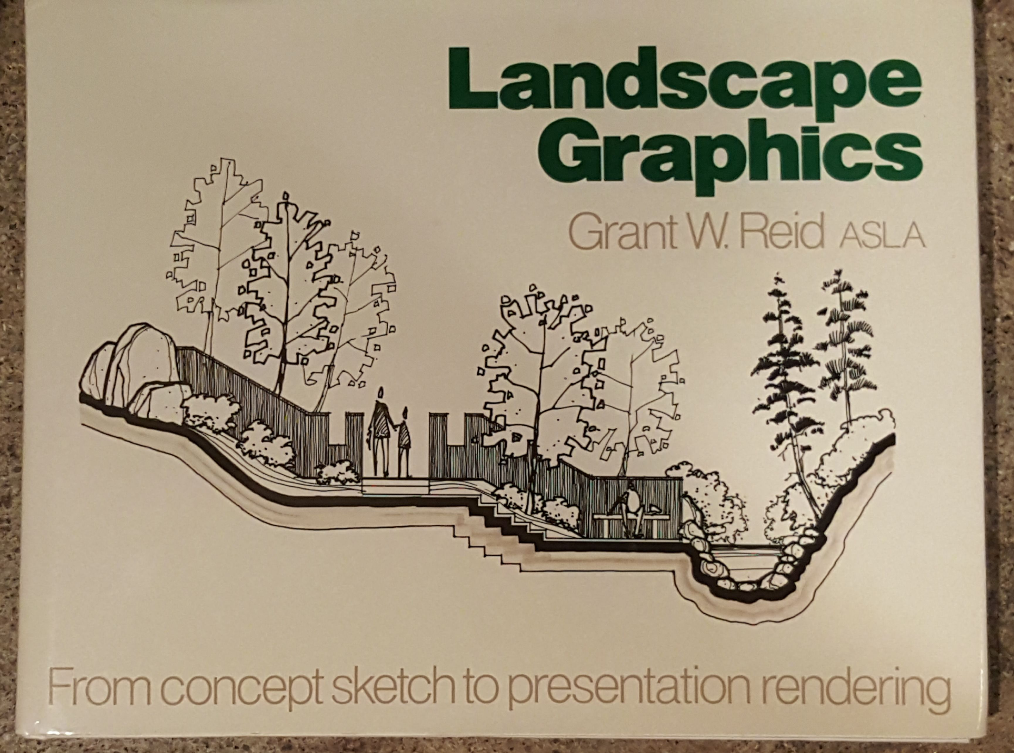 Landscape Graphics by Grant W. Reid: Fine Hardcover (1987) 1st Printing ...