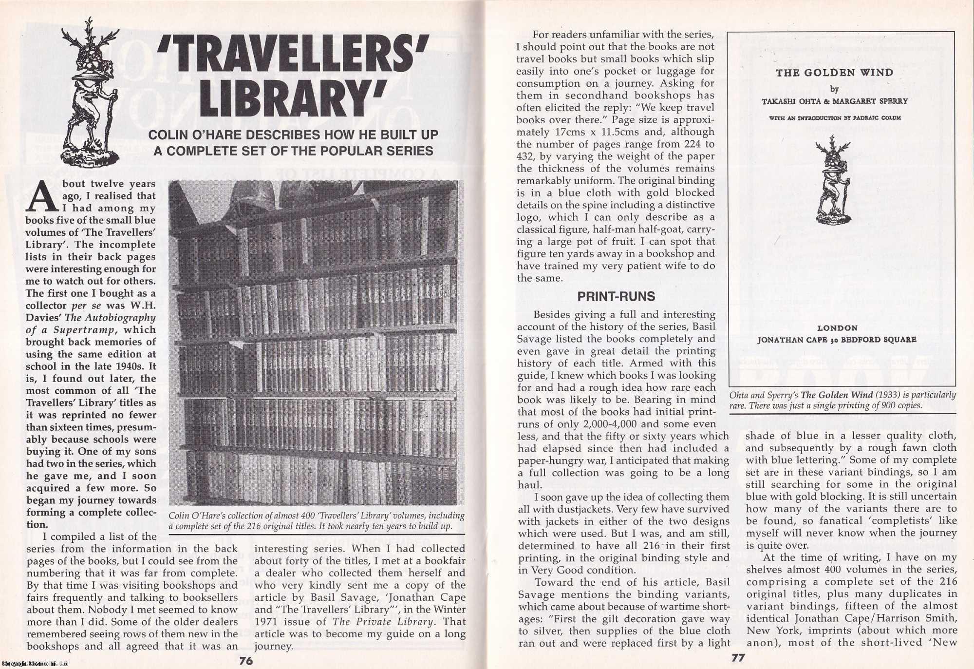 The Travellers' Library. This is an original article separated from an ...
