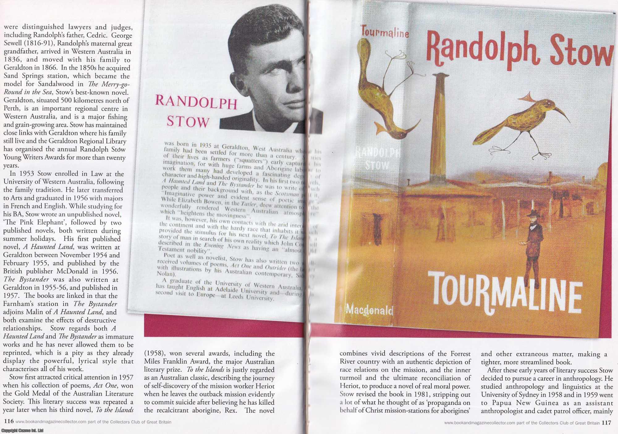 Randolph Stow. This is an original article separated from an issue of ...