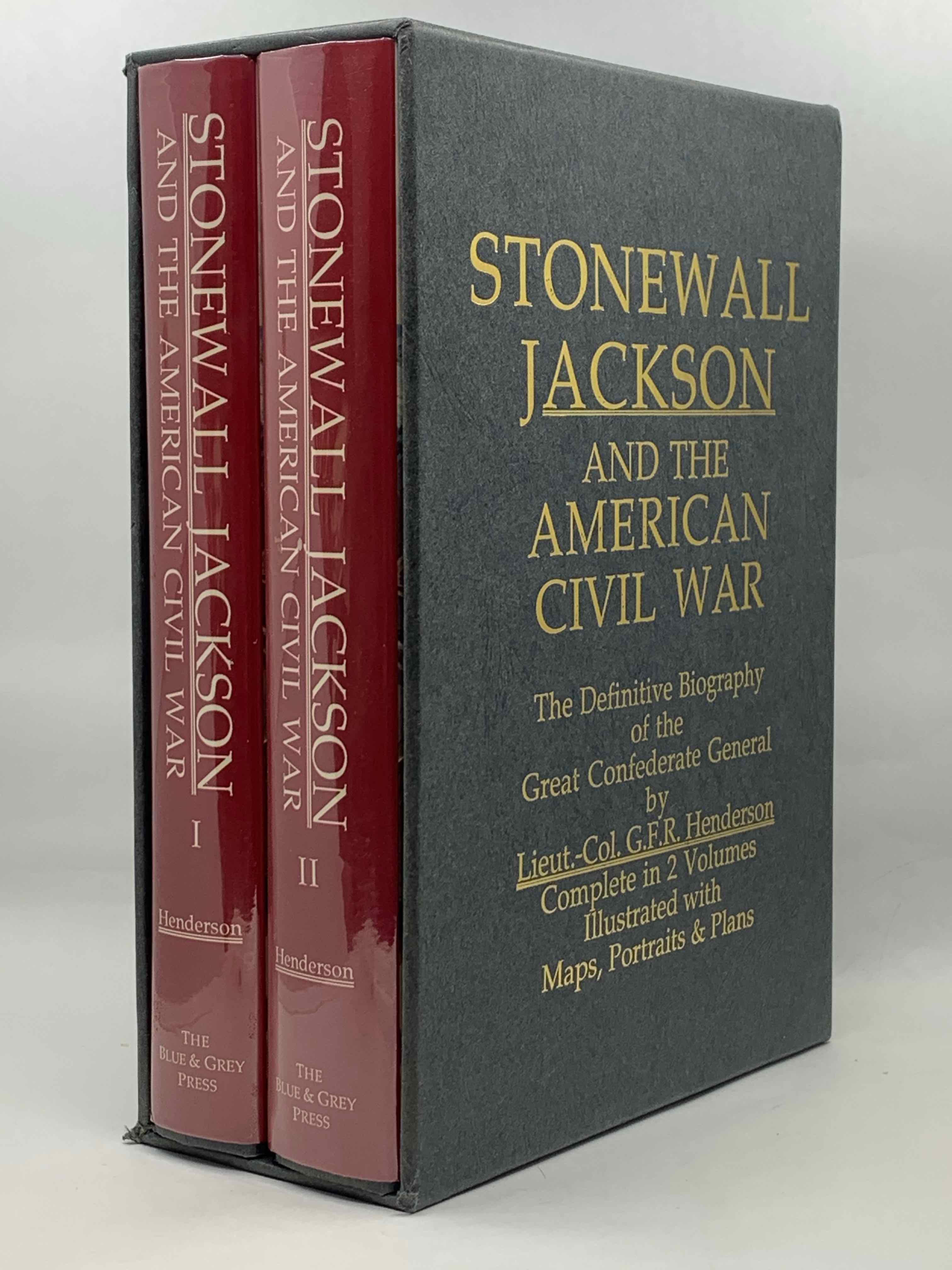 Stonewall Jackson And The American Civil War by G F R Henderson: As New ...