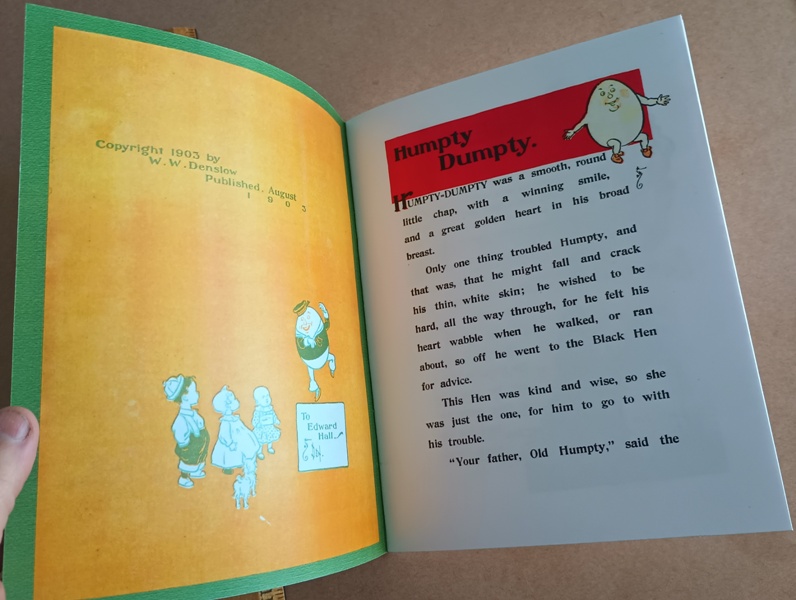 Denslow's Humpty Dumpty : Adapted and Illustrated [Pictorial Children's ...