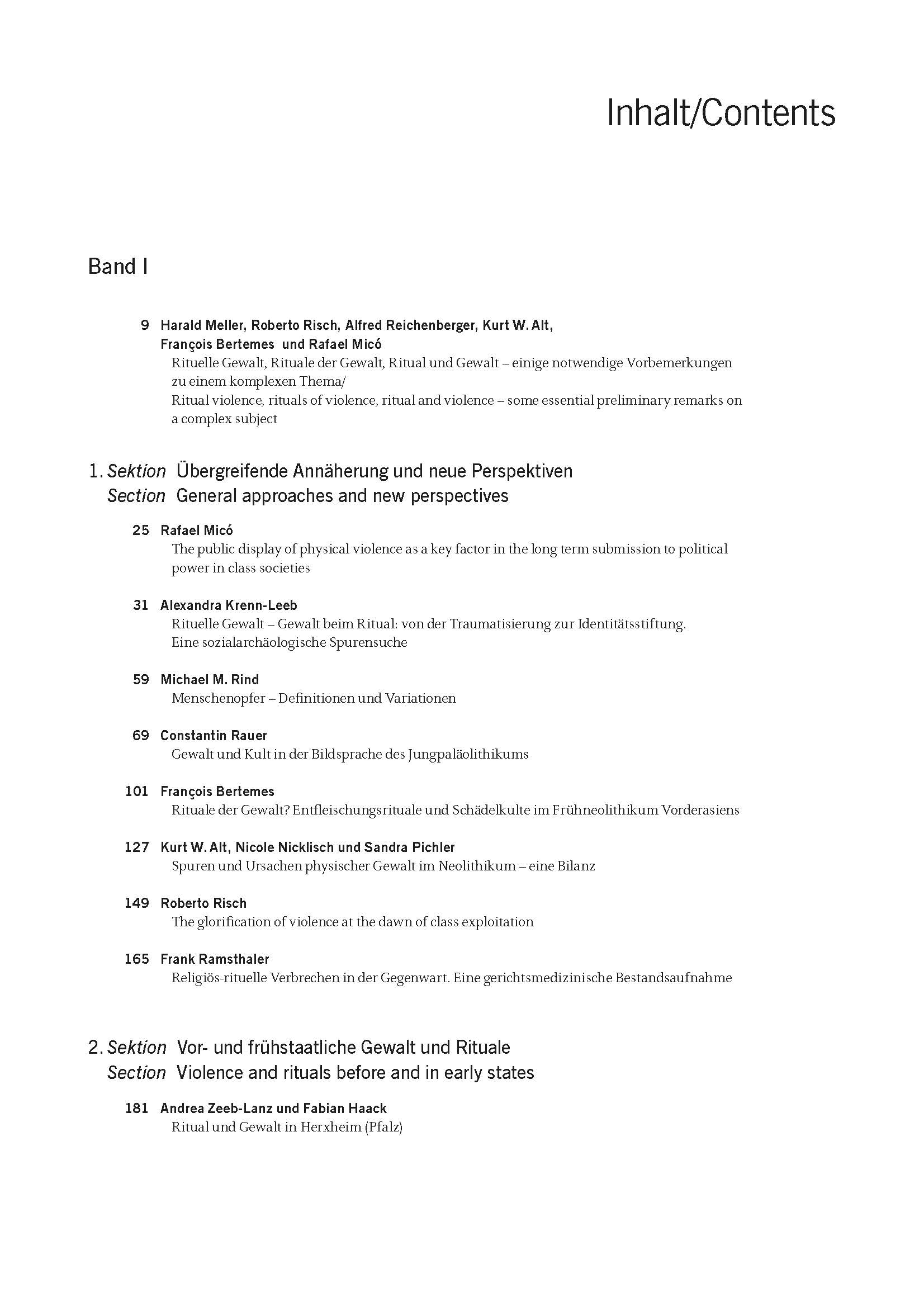 Rituelle Gewalt - Rituale der Gewalt / Ritual Violence - Rituals of ...