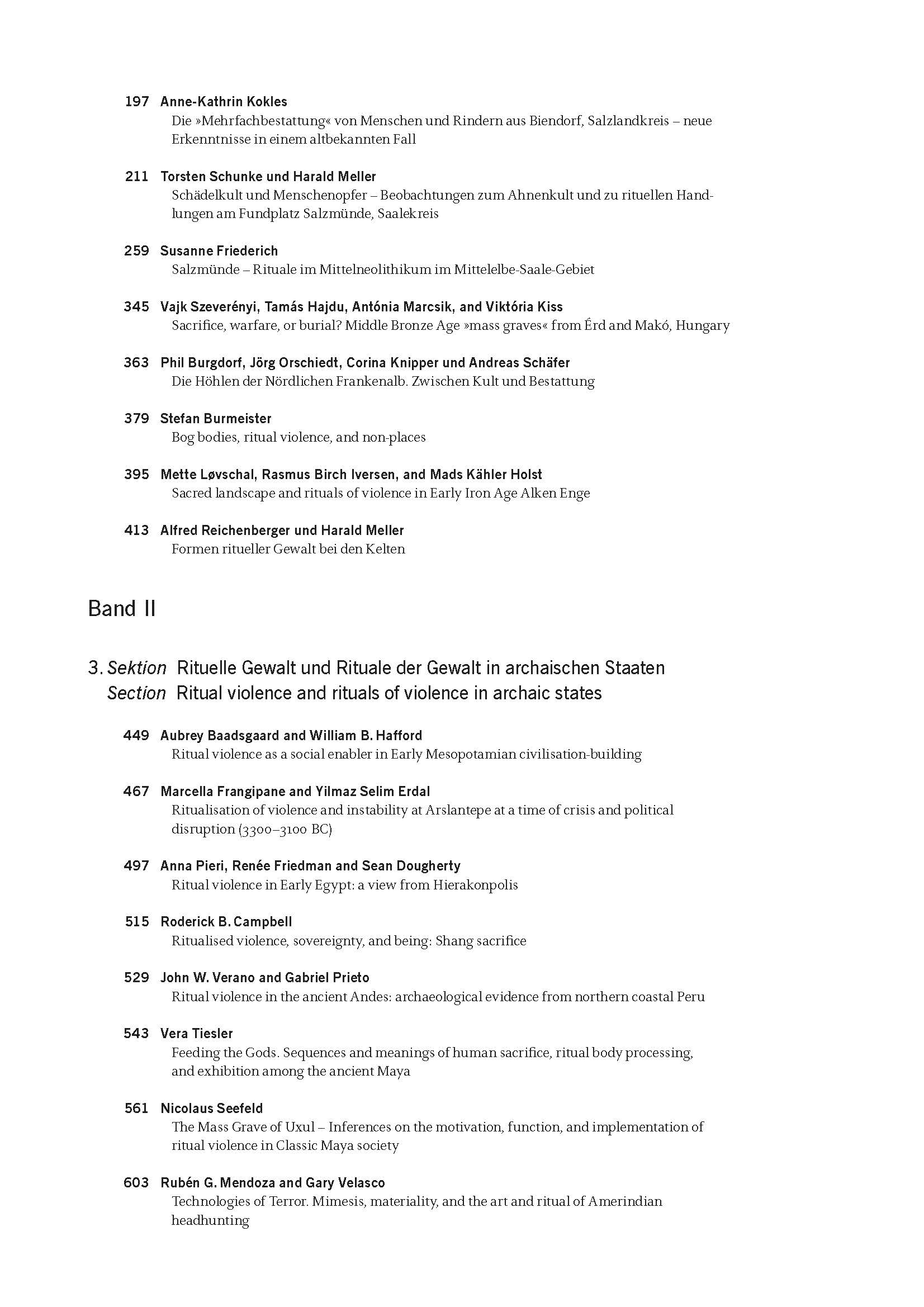 Rituelle Gewalt - Rituale der Gewalt / Ritual Violence - Rituals of ...