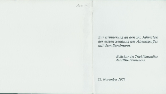 Foto Unser Sandmännchen, Sandmann, DDR Kinderfernsehen, Erinnerung 20 ...