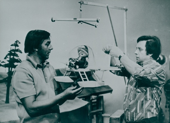 Foto Unser Sandmännchen, Sandmann, DDR Kinderfernsehen, Fahrzeugbauer ...