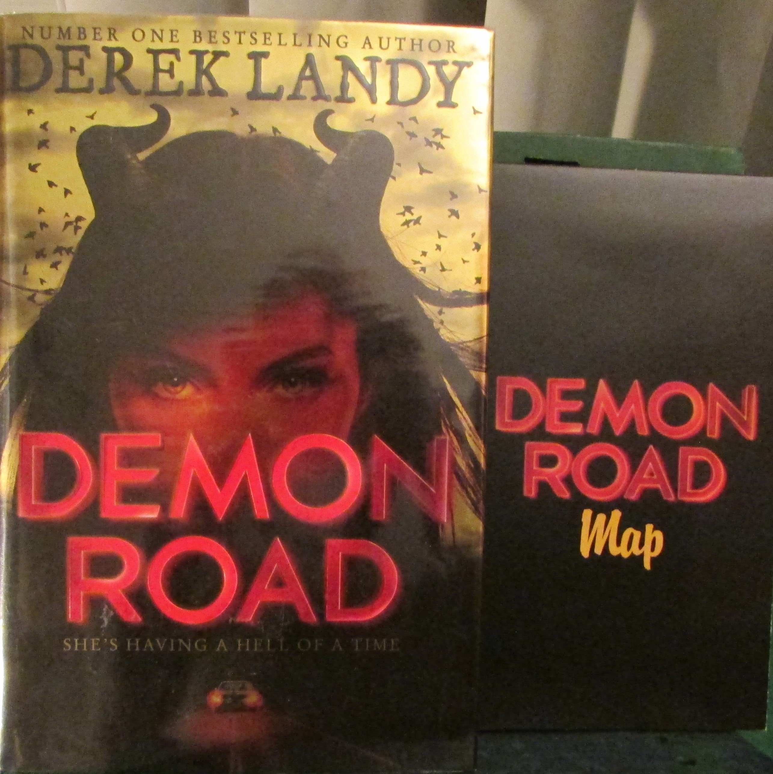 Demon Road.SIGNED by Landy, Derek: As New Hardcover (2015) 1st Edition ...