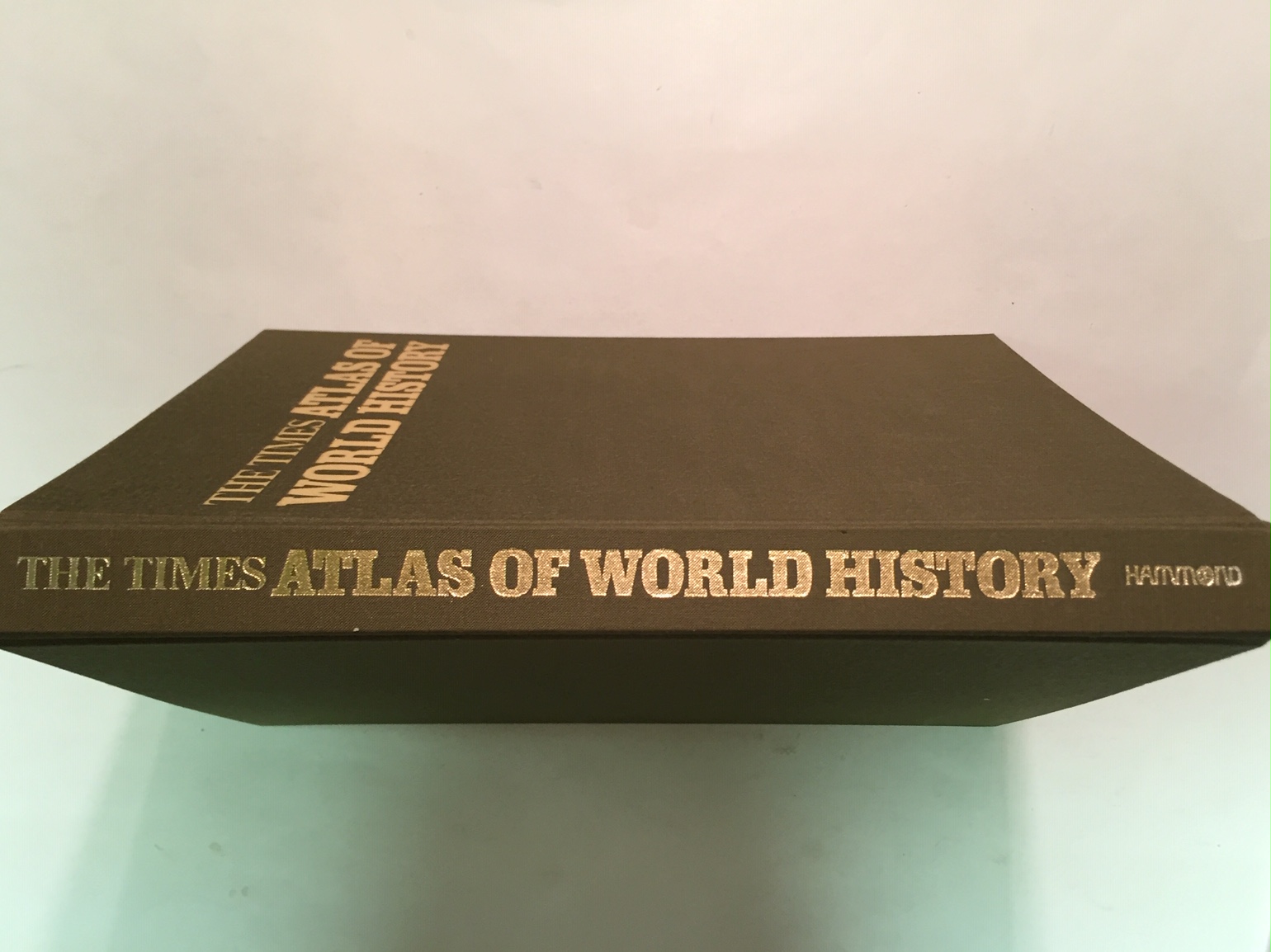 The Times Atlas of World History: Fine Hardcover (1979) 1st Edition ...