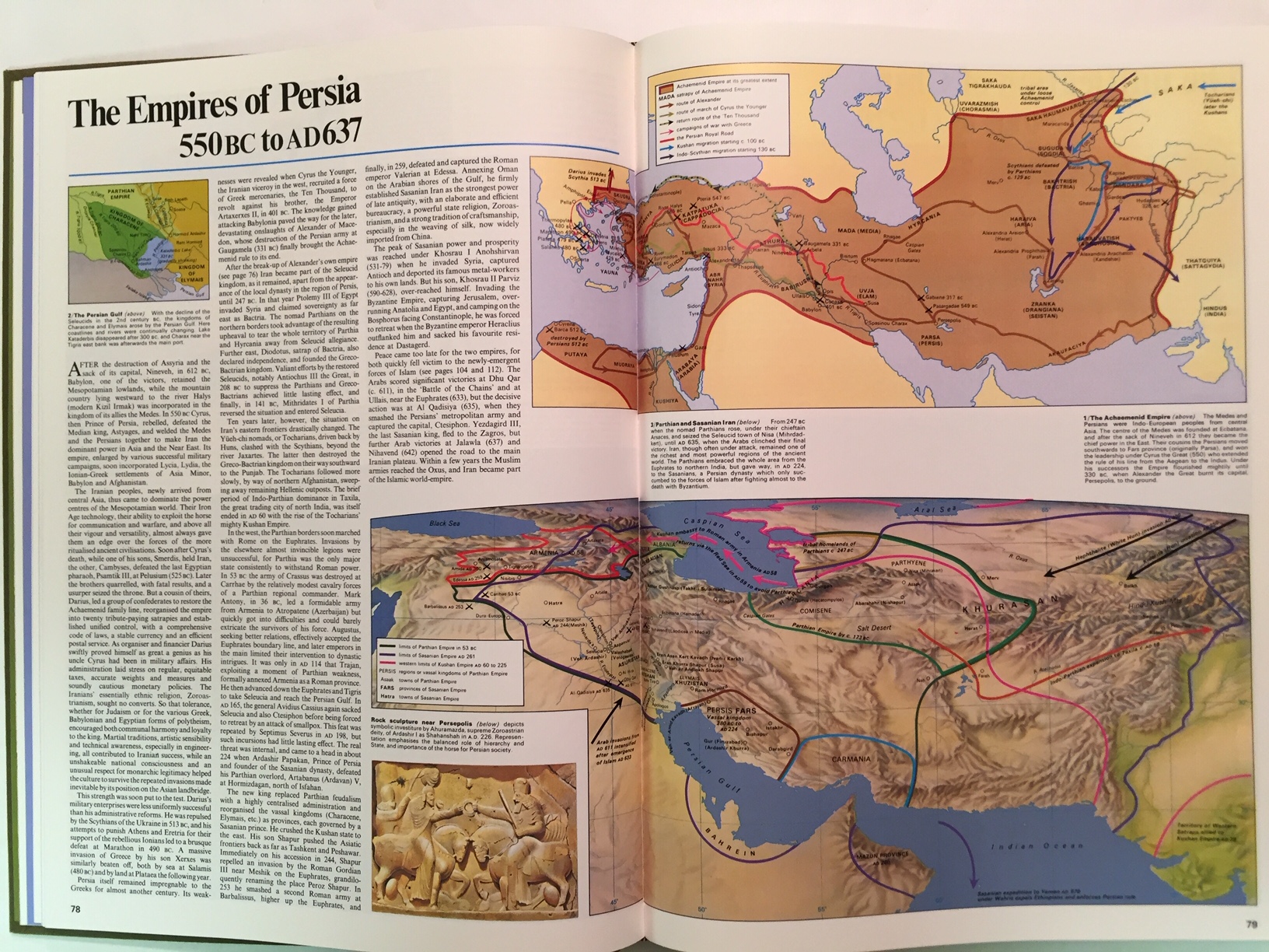 The Times Atlas of World History: Fine Hardcover (1979) 1st Edition ...