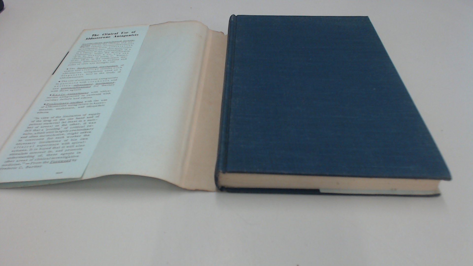 The Clinical Use of Aldosterone Antagonists by Frederic C Bartter: Good ...