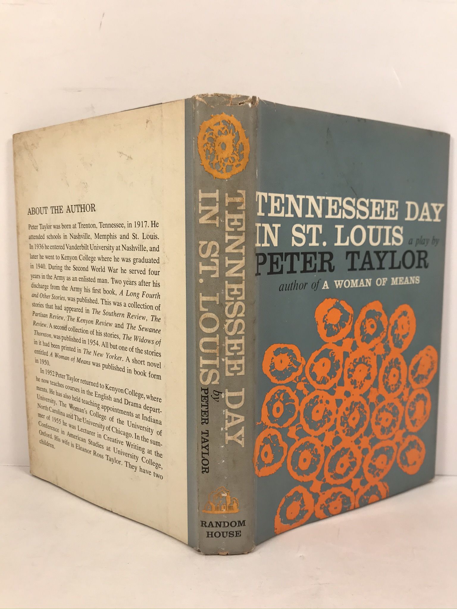 Tennessee Day in St Louis`a Play by Taylor, Peter: Very good Hardcover ...