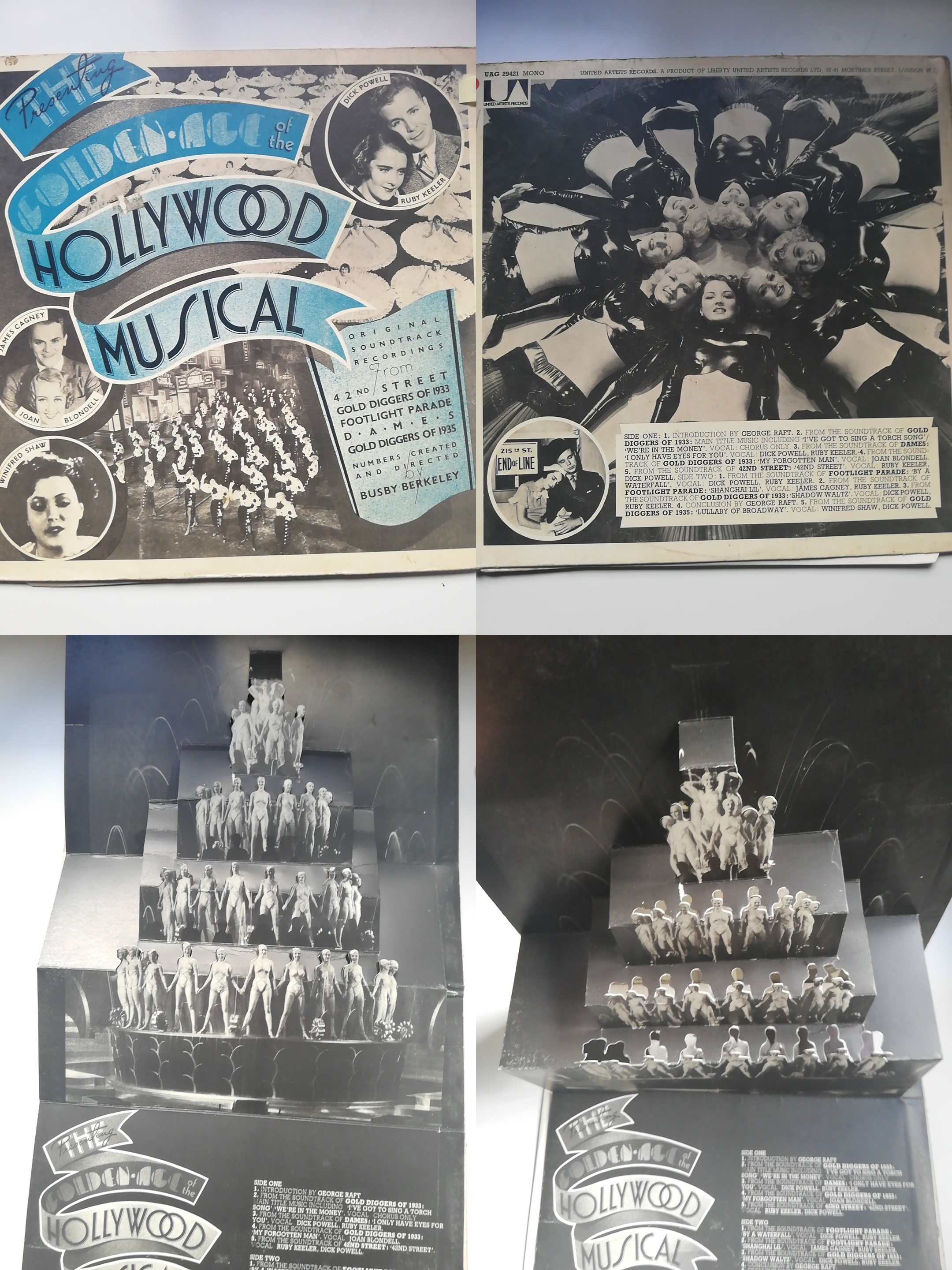 ANTIGUO VINILO. OLD VINYL: THE GOLDEN AGE OF THE HOLLYWOOD MUSICAL. LP ...