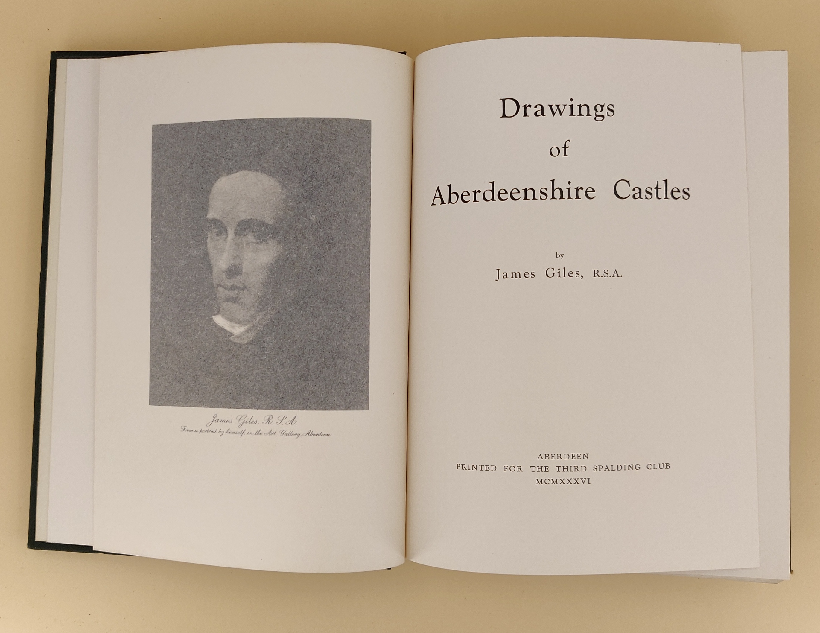 Drawings of Aberdeenshire Castles by Giles, James: Near Fine Hardcover ...