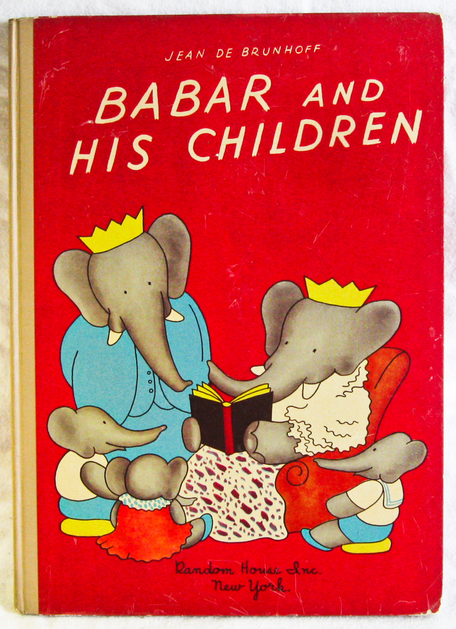 Babar and His Children by de Brunhoff, Jean: Good Hardcover 1st Edition ...