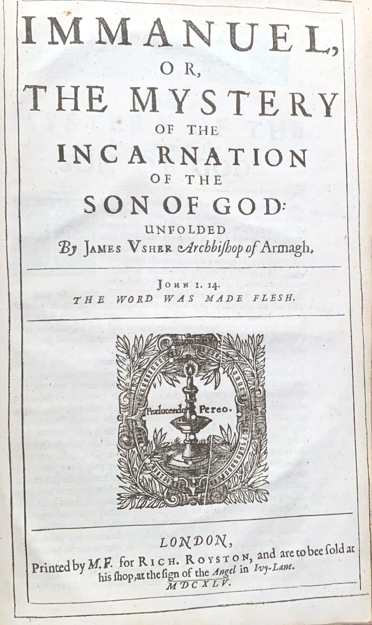 A body of divinitie, or the summe and substance of Christian religion ...