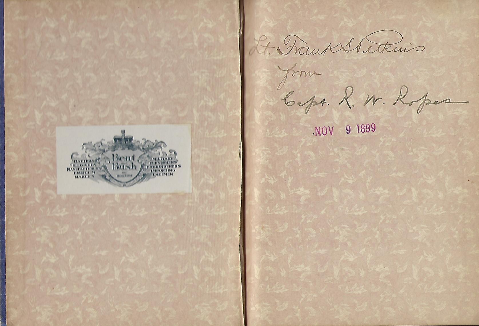 A CATECHISM OF OUTPOST DUTY INCLUDING ADVANCE GUARDS, REAR GUARDS AND ...