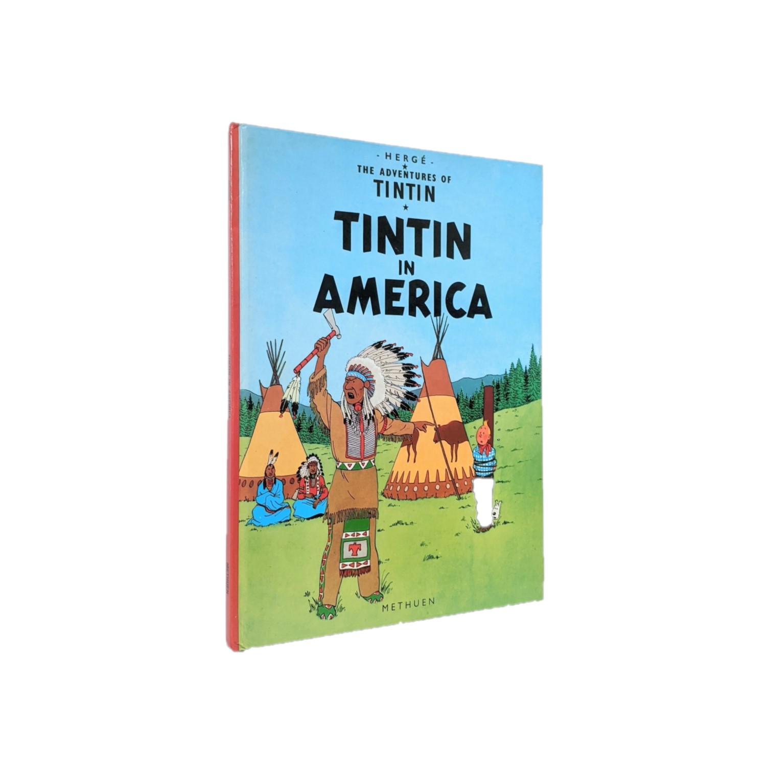 The Adventures of Tintin Tintin In America by Hergé: Near Fine ...