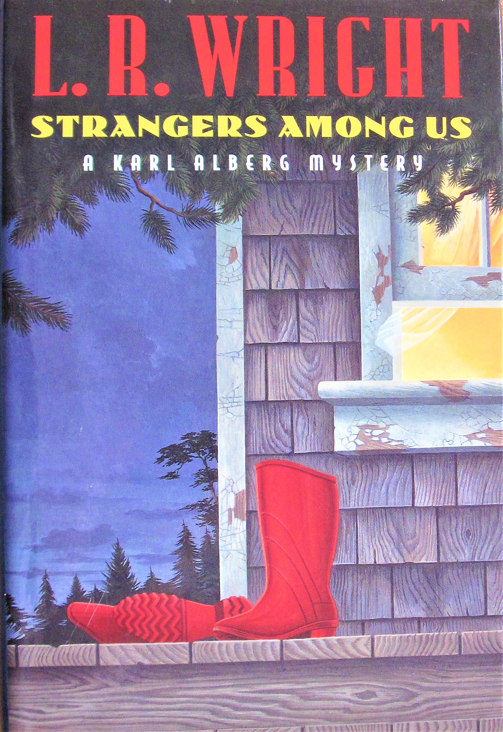 Strangers Among Us. a Karl Alberg Mystery by Wright, L.R.: Near Fine ...