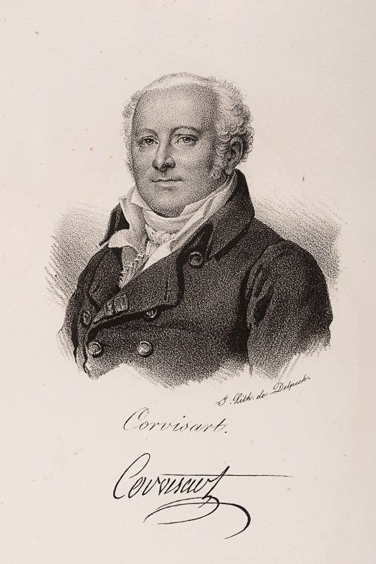 Original, early 19th-century portrait of french physician and ...