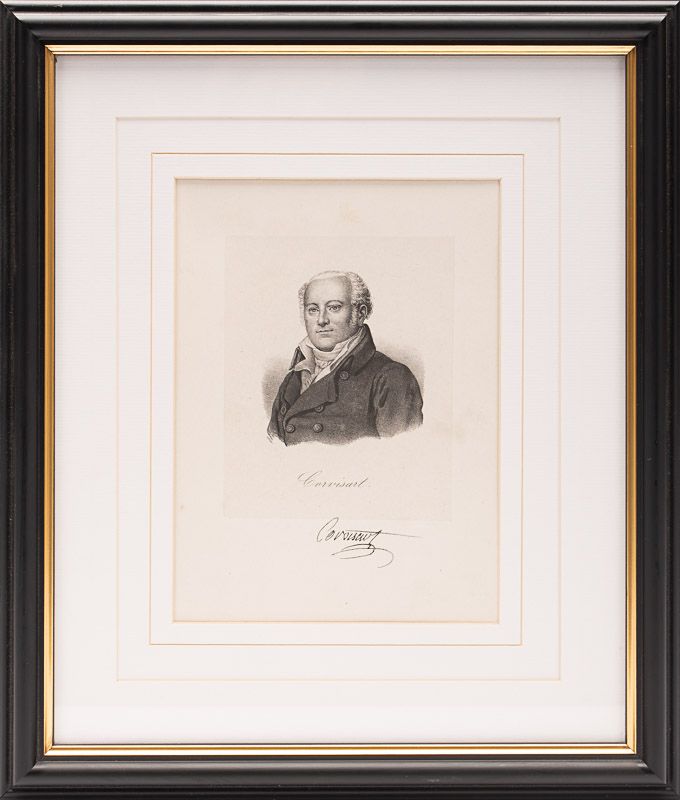 Original, early 19th-century portrait of french physician and ...