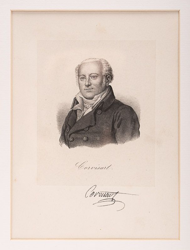 Original, early 19th-century portrait of french physician and ...