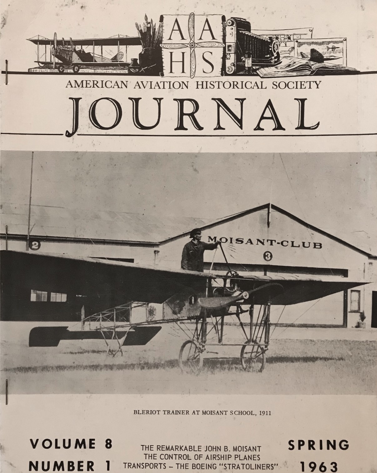 American Aviation Historical Society (AAHS) Journal, Vol. 8, No. 1 ...