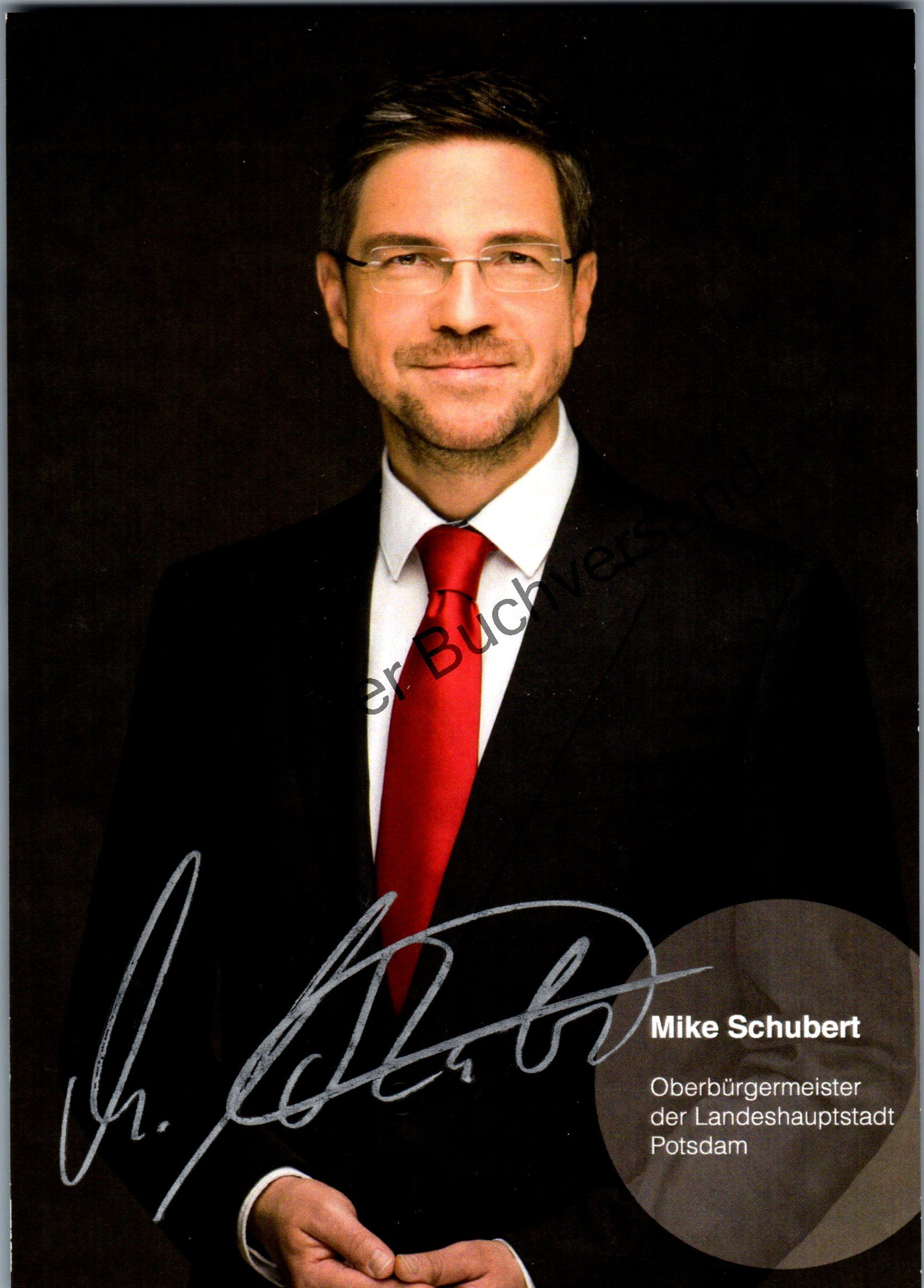 Original Autogramm Mike Schubert OB Potsdam /// Autogramm Autograph ...