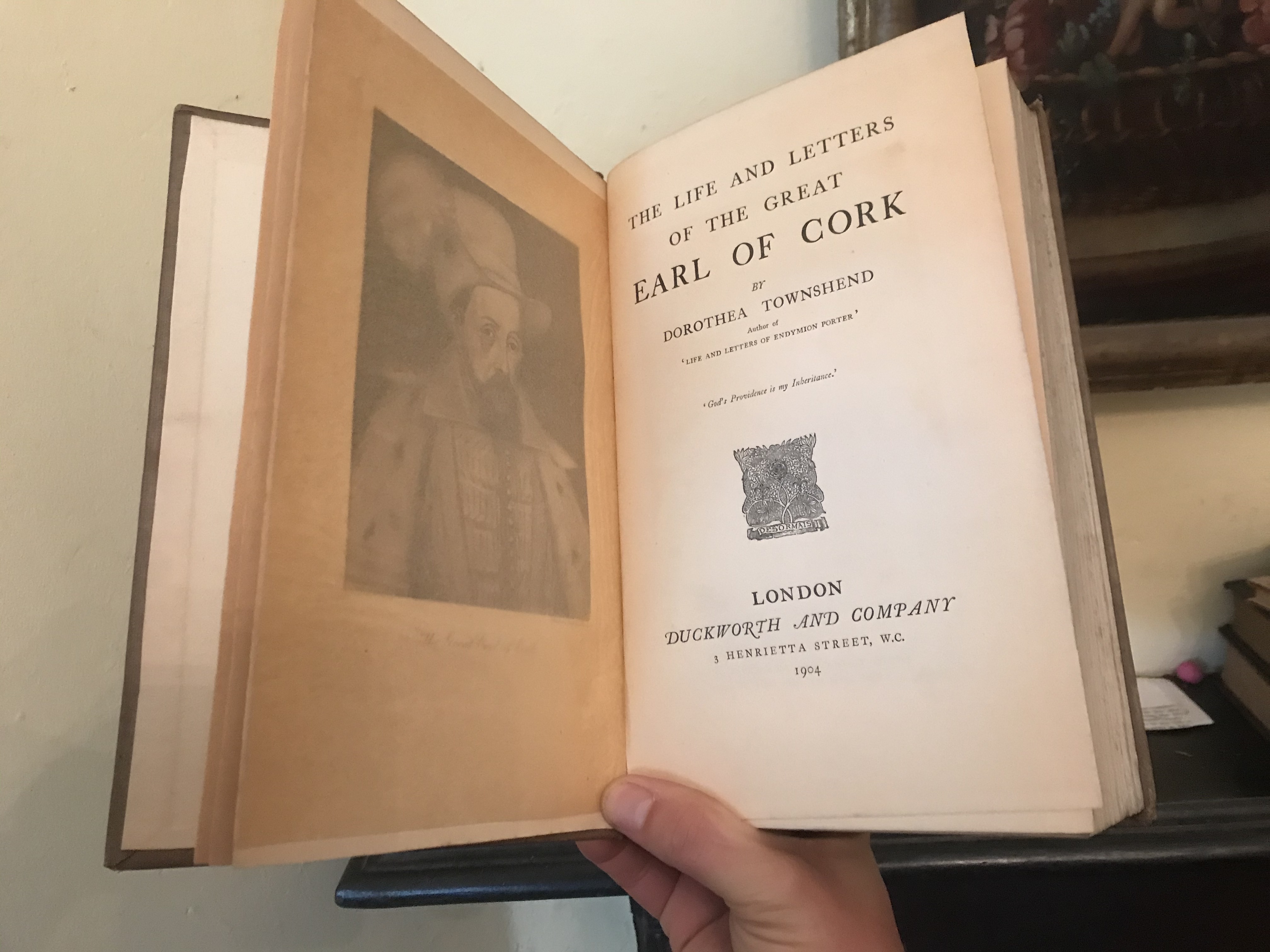 The Life and Letter of the Great Earl of Cork. by Townshend, Dorothea ...