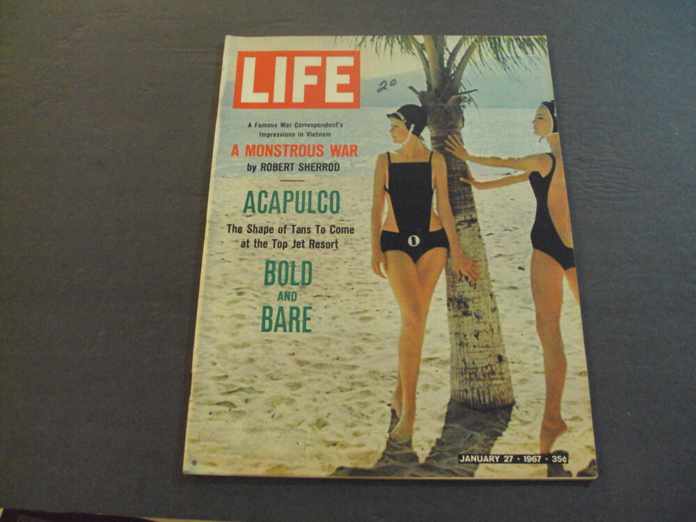 Life Jan 27 1967 Bold And Bare (Gasp!): (1967) Magazine / Periodical | Joseph M Zunno