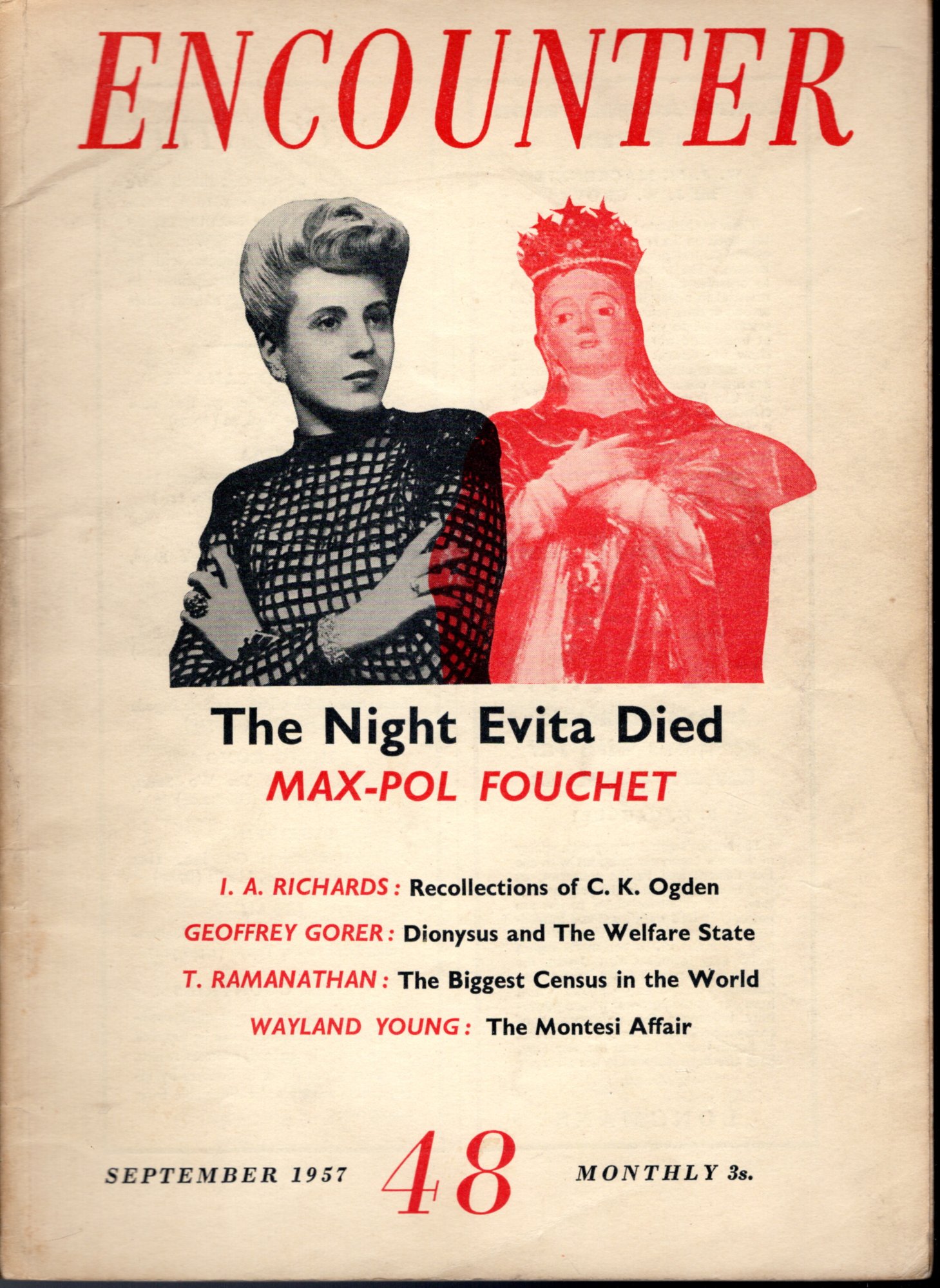 Encounter (Magazine): Volume VIII, No.9: September 1957: No. 48 by ...