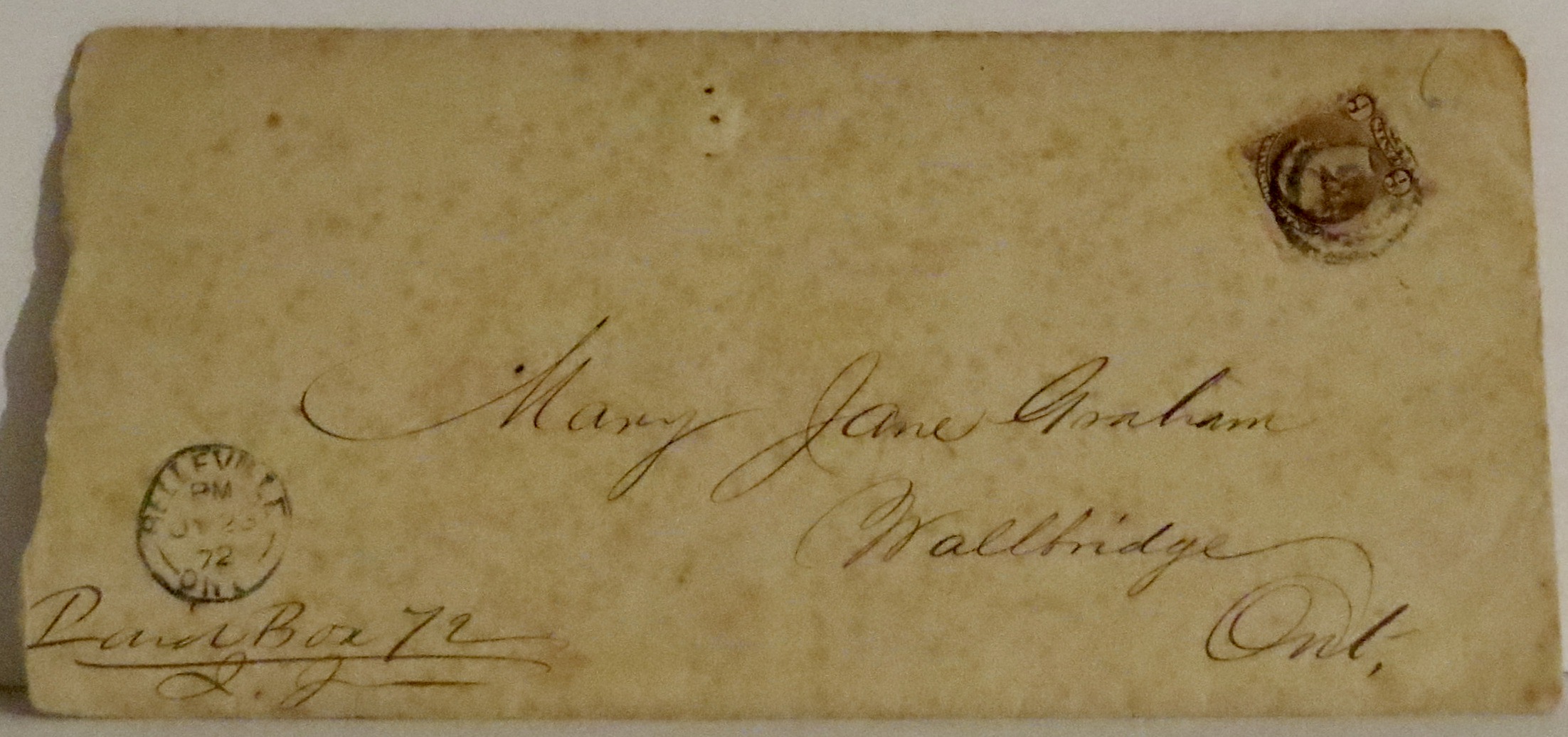 Public School Teacher's Third Class Certificate, County of Hastings ...