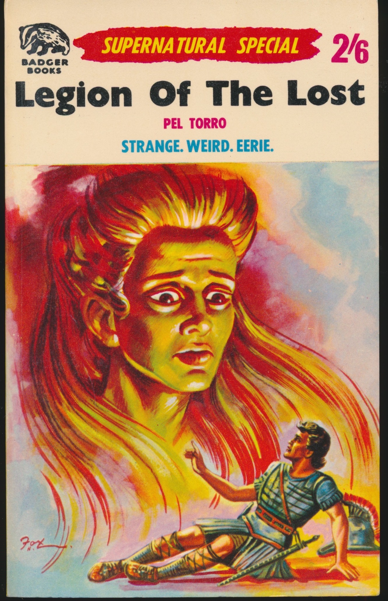 Legion of the Lost (Supernatural Stories SN 66) pbo by Pel Torro (R ...