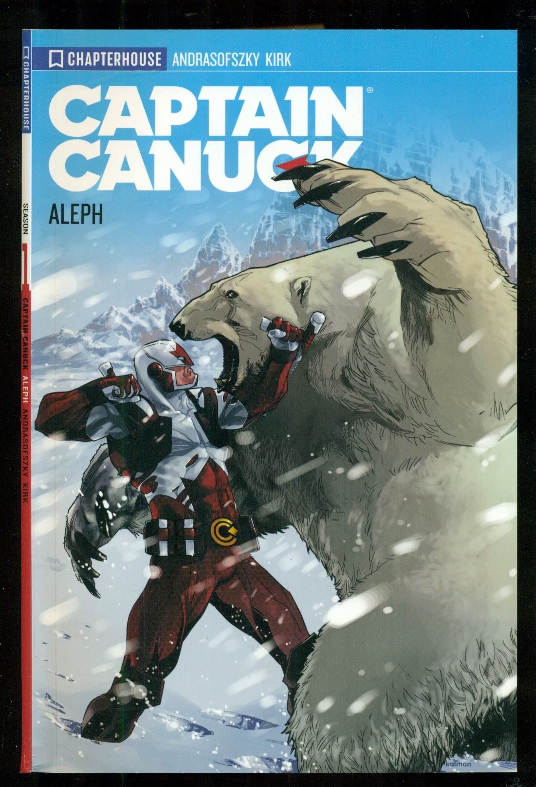 Captain Canuck Seasoon 1: Aleph by Andrasofszky, Kalman: Very Good ...