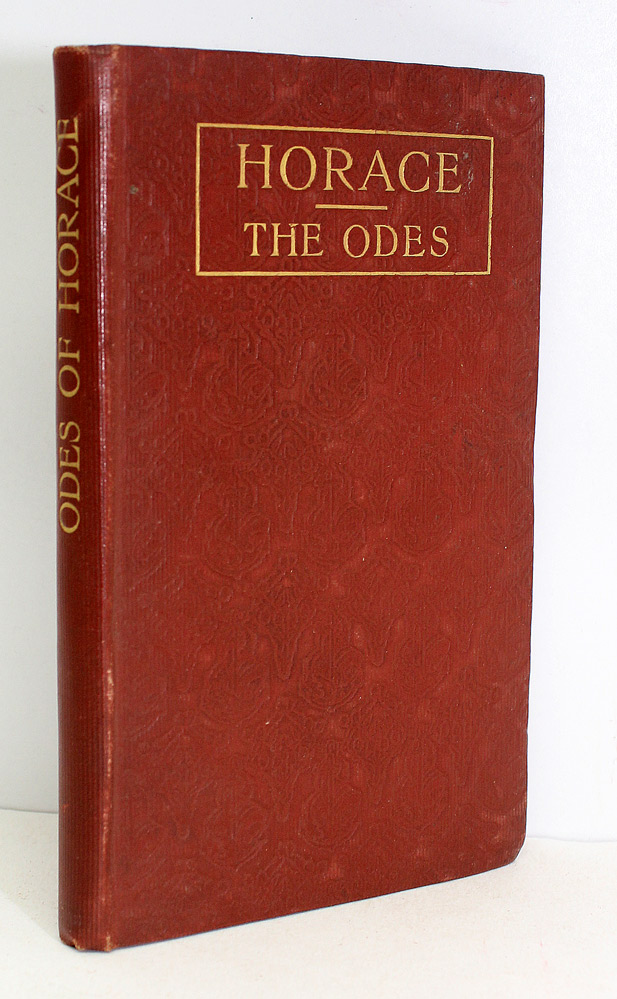 The Odes of Horace: Very Good ++ Cloth (1921) Reprint | Lasting Words Ltd