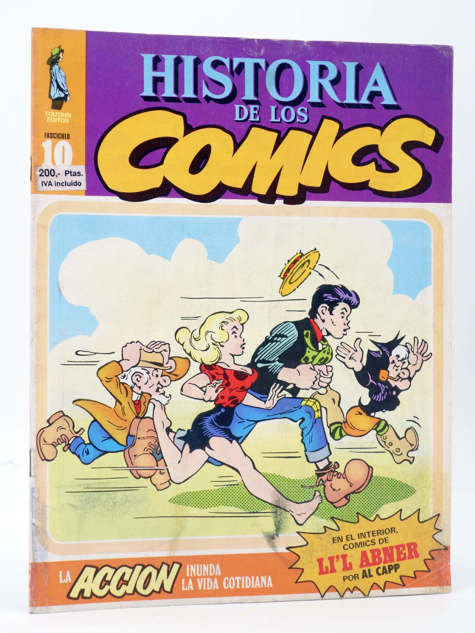 HISTORIA DE LOS COMICS FASCÍCULO 10. LA ACCIÓN INUNDA LA VIDA COTIDIANA ...