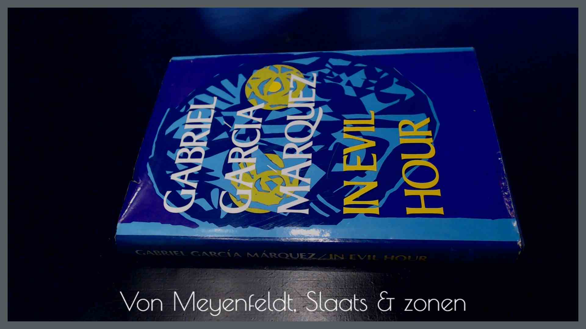 In evil hour by Marquez, Gabriel Garcia: Good Cloth with dust jacket ...