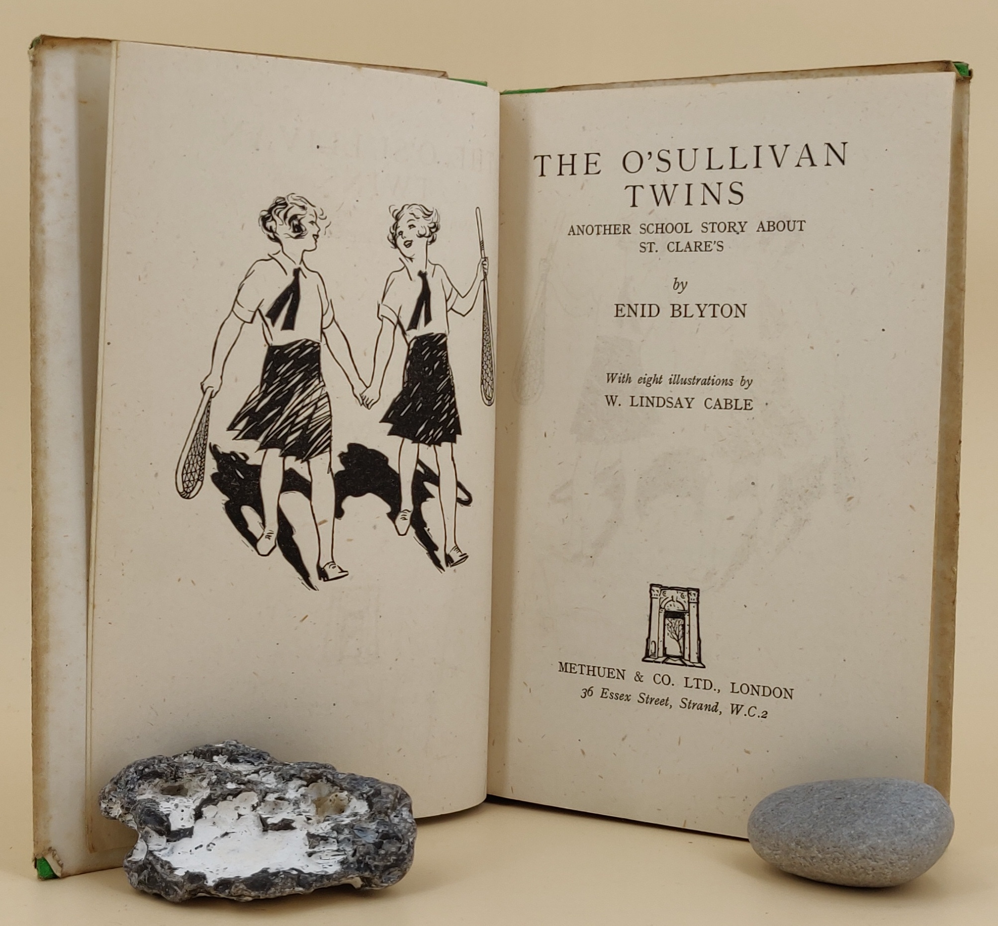 The O'Sullivan Twins another school story about St. Clare's by Blyton ...