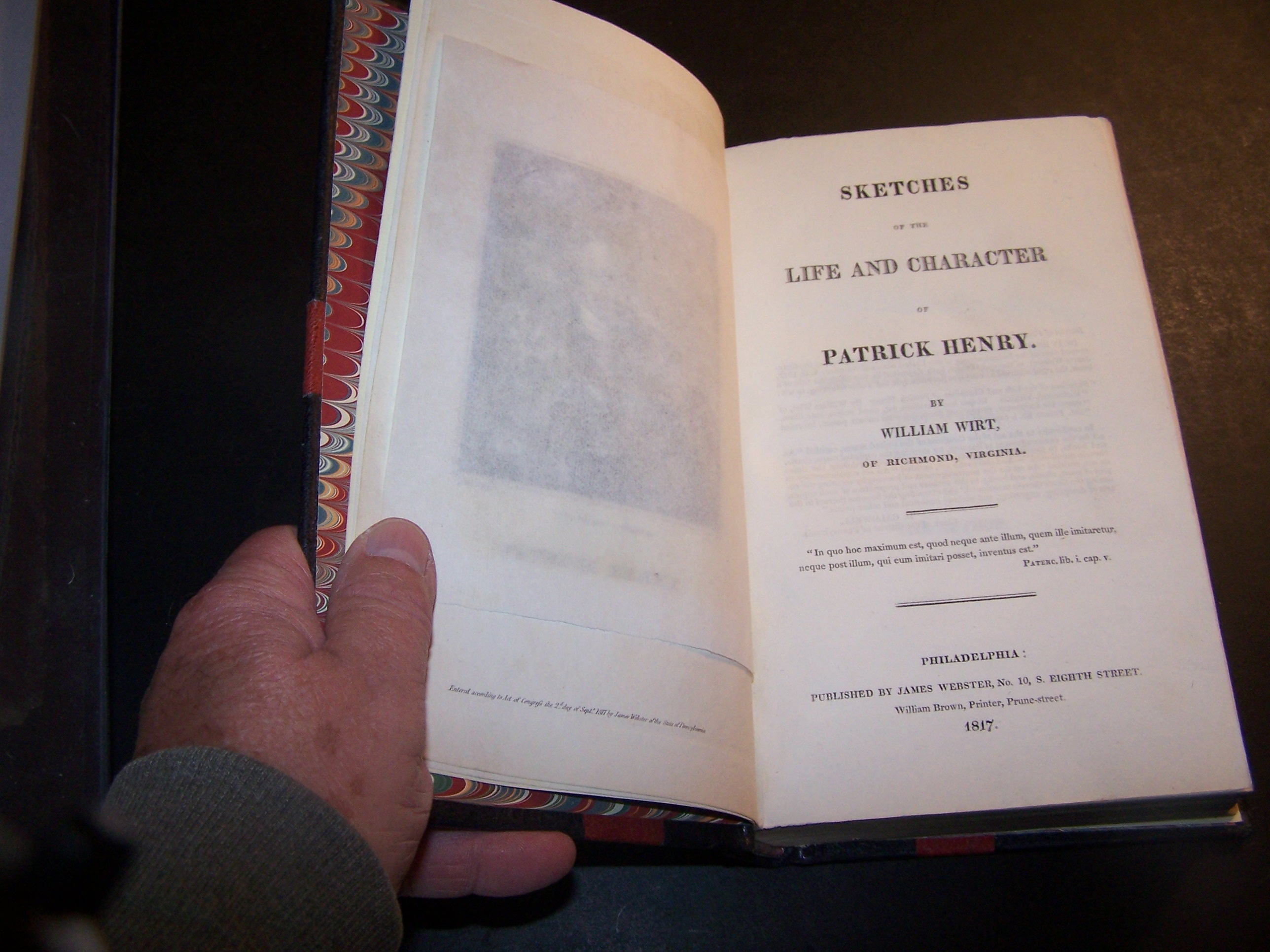 Sketches of the Life and Character of Patrick Henry by Wirt, William ...