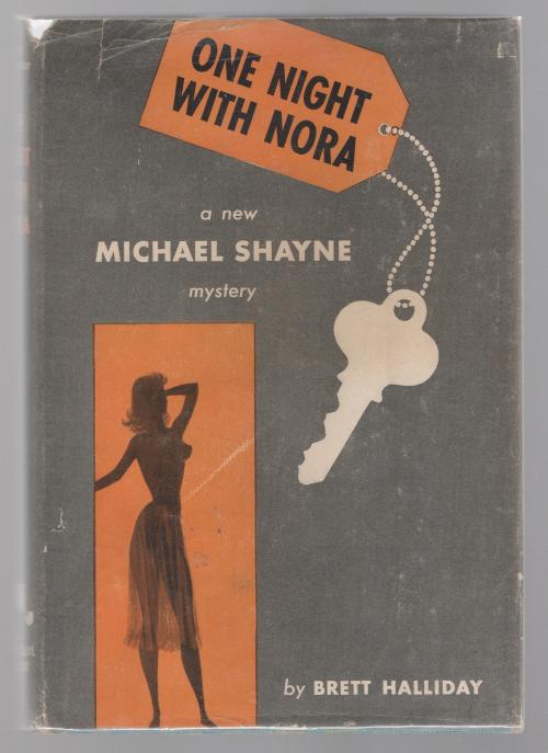 One Night with Nora by Brett Halliday (First Edition) Signed Jonas ...