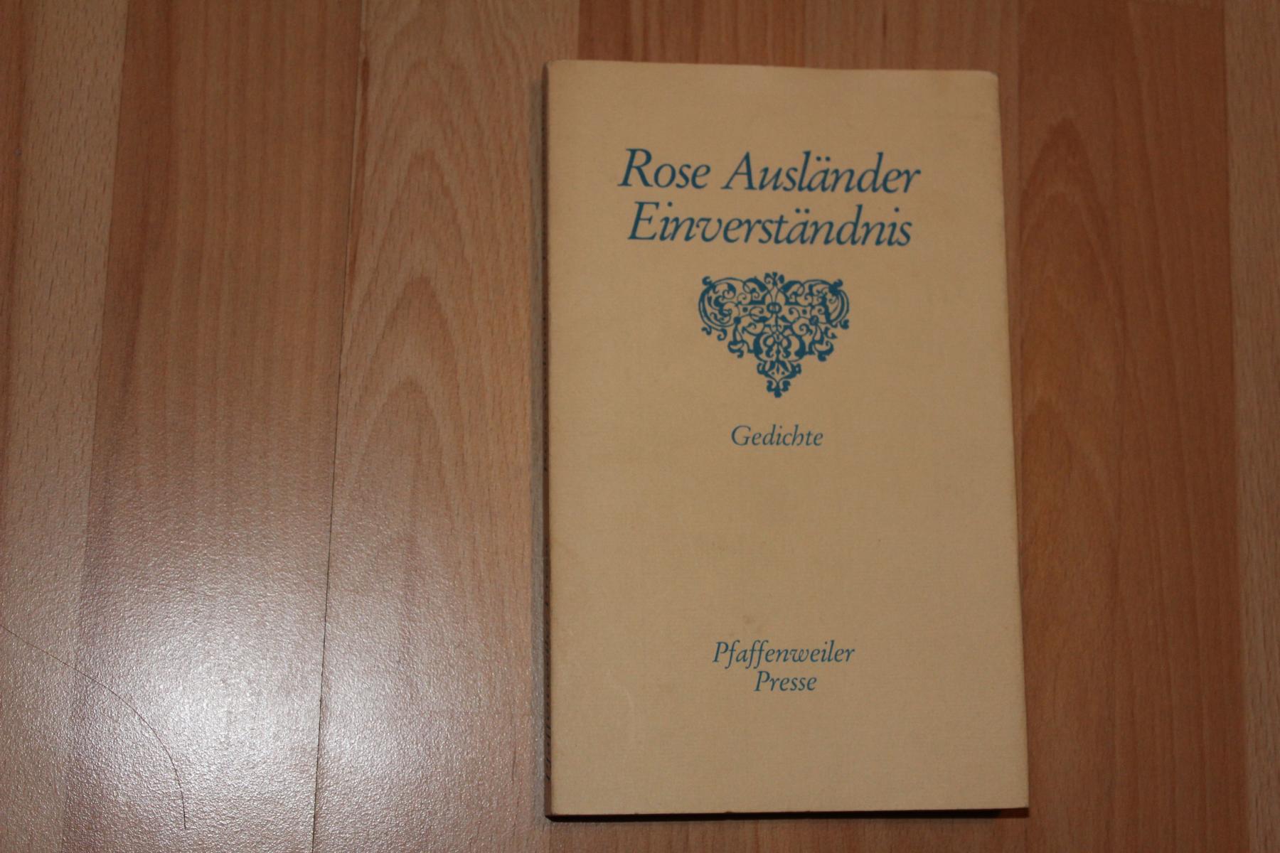rose ausländer gedichte von ausländer - ZVAB