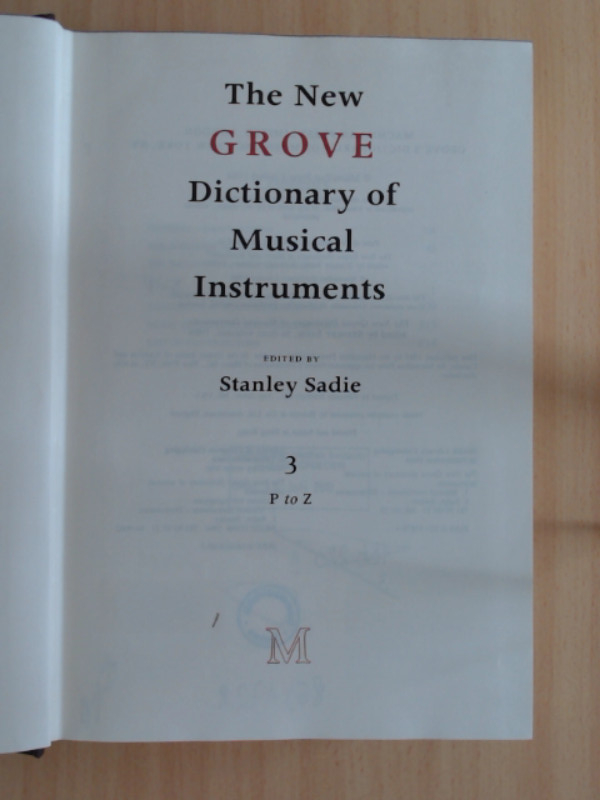 The New Grove Dictionary of Music and Musicians by Sadie, Stanley:: Gut ...