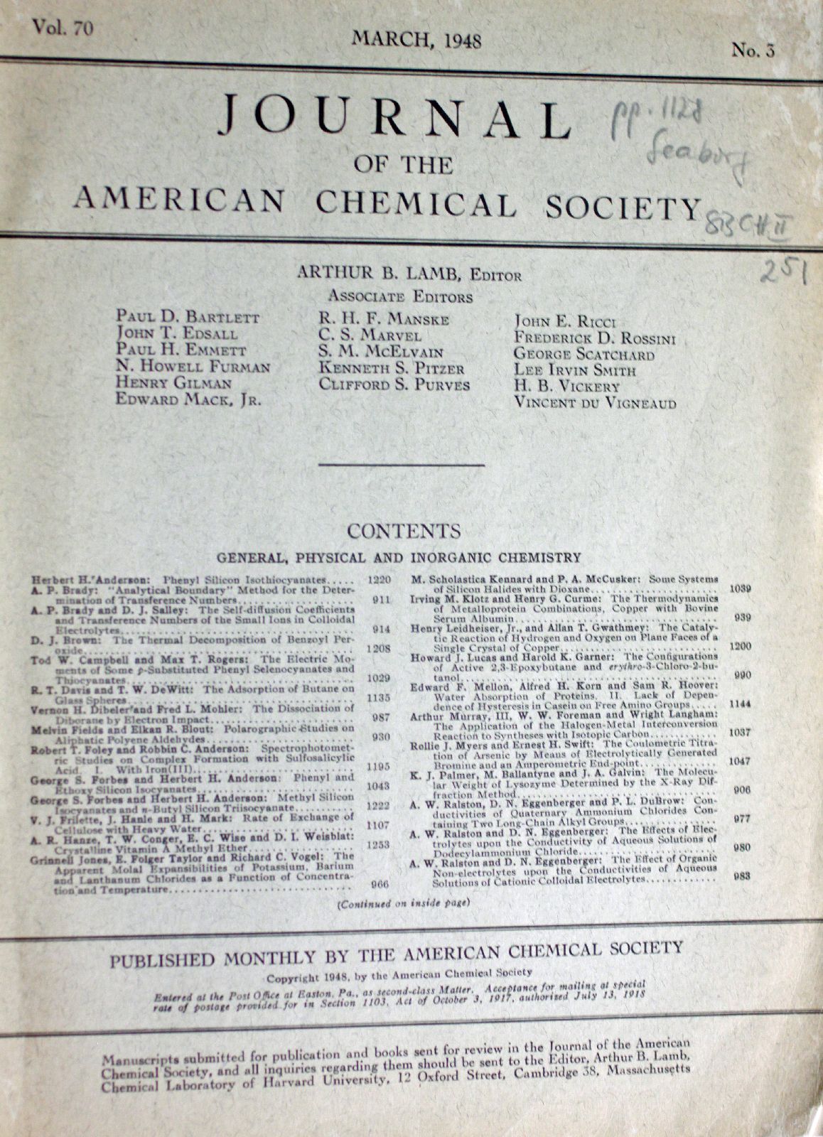 american chemical society journal - ZVAB american chemical society journal - ZVAB