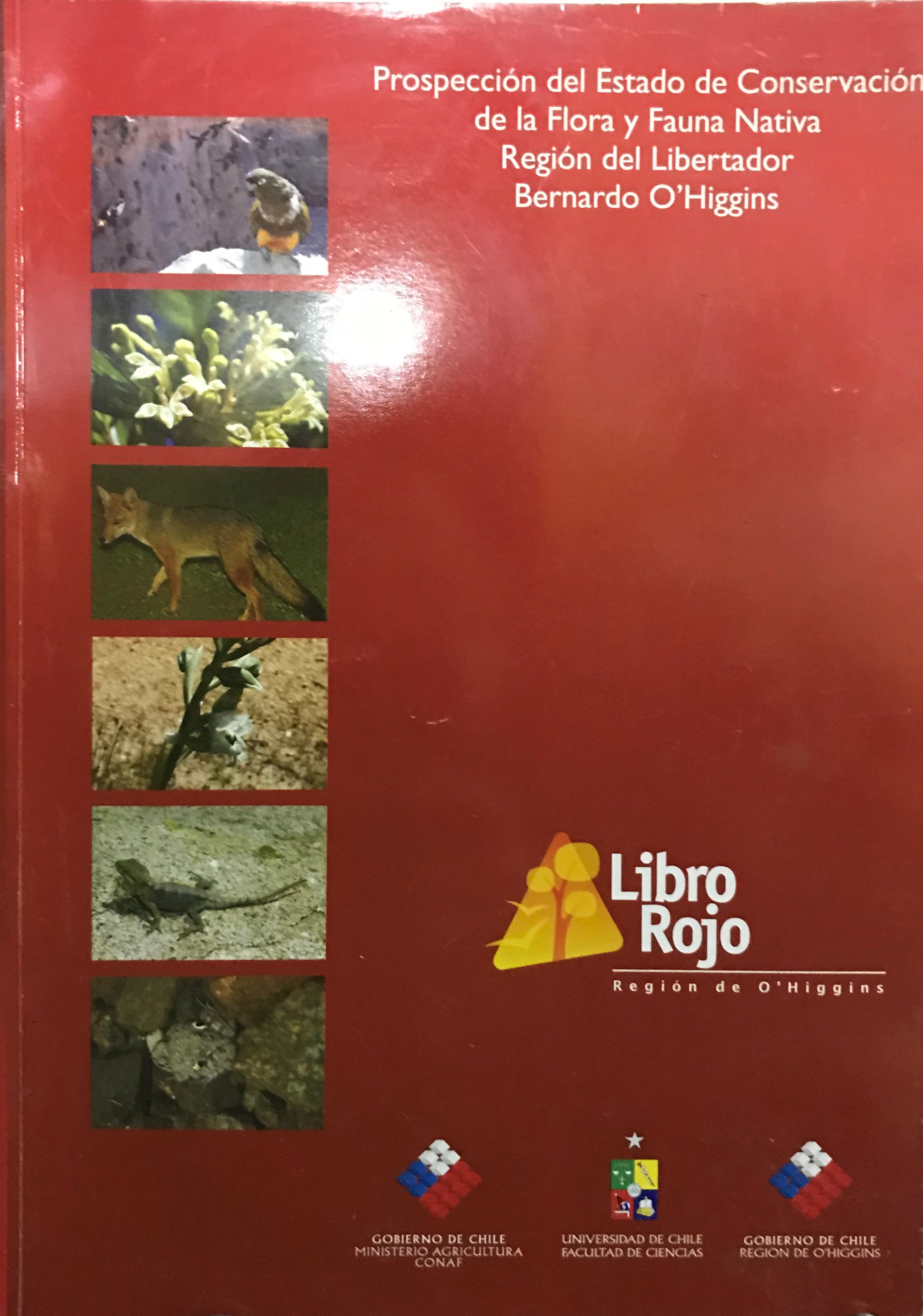 Libro Rojo. Prospección del Estado de Conservación de la Flora y Fauna ...