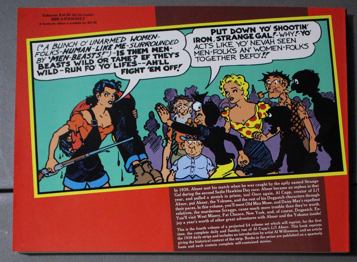 LI'L ABNER - #4 / Volume FOUR; ( the Complete Classic Newspaper Comic ...