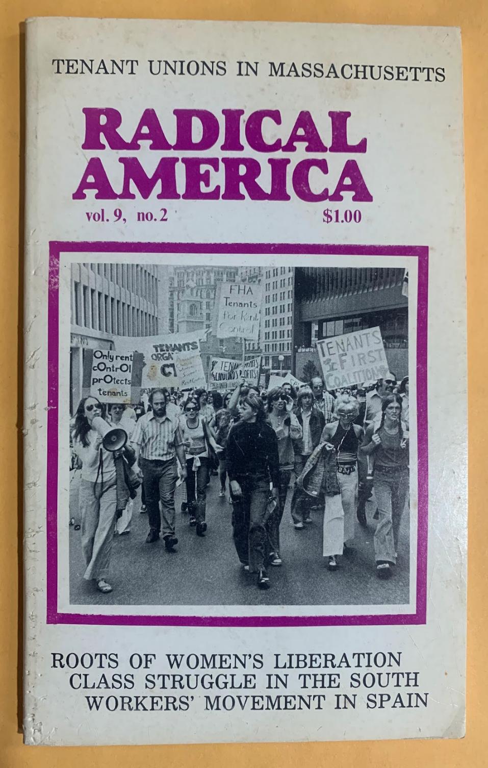 Radical America: Volume 9, Number 2, March-April 1975 by eds. Frank ...