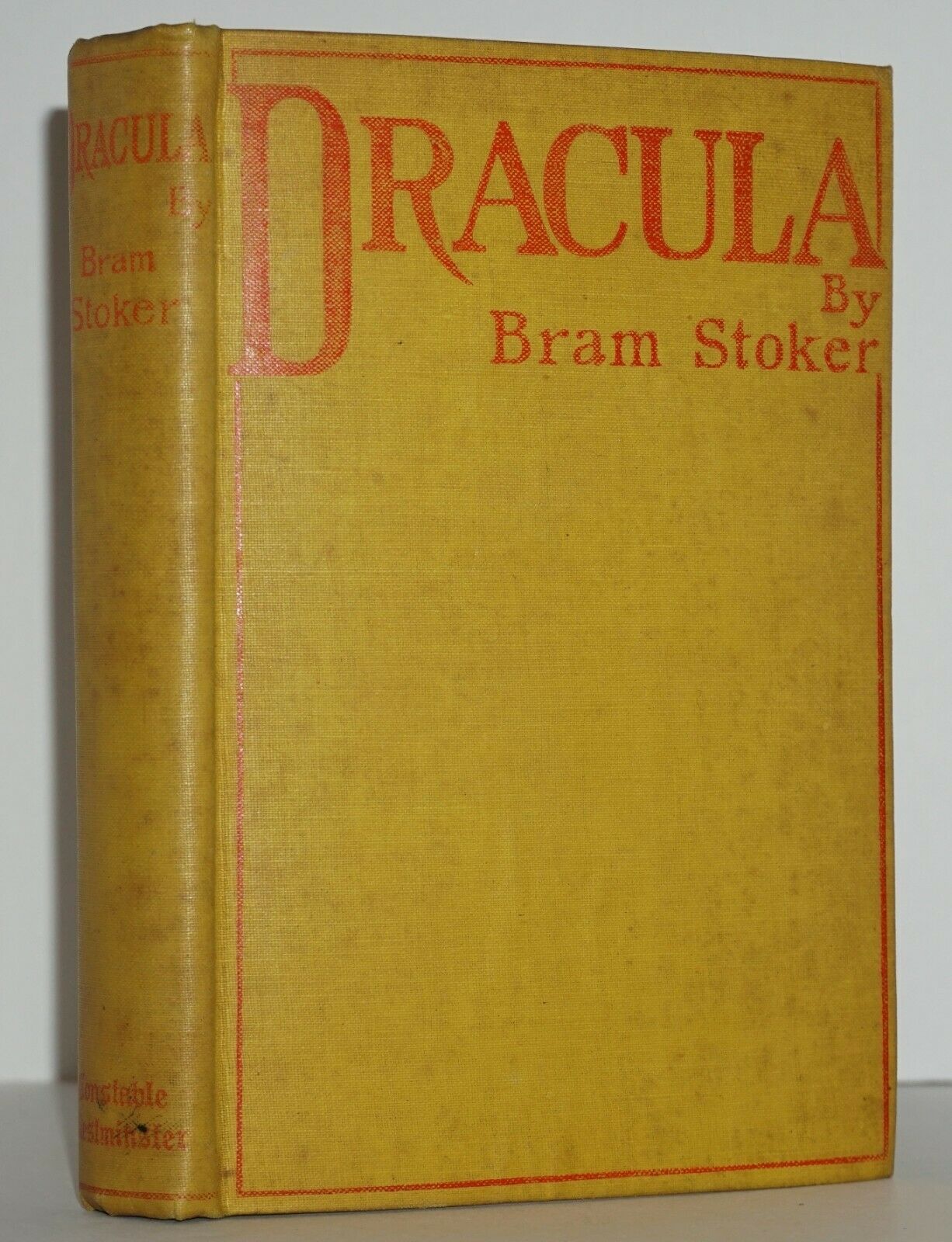 Dracula 1897 Printing By Bram Stoker Near Fine Hardcover 1897 1st
