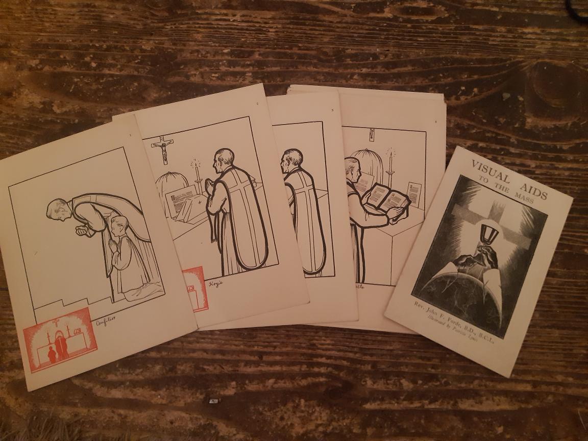 Visual Aids to the Mass - A Series of 24 flash cards for the use of ...