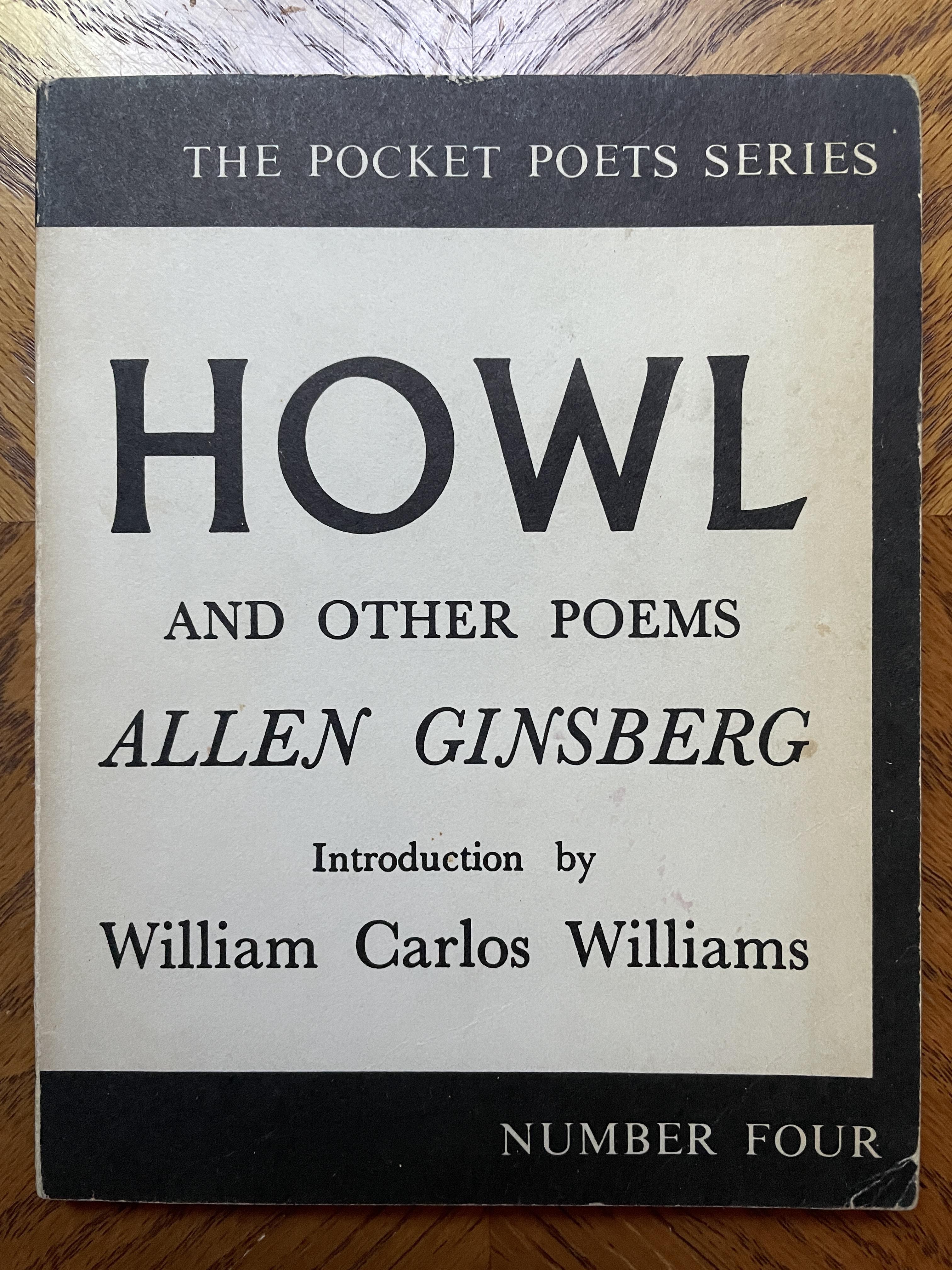 Howl and Other Poems by Ginsberg, Allen: Very Good Soft cover (1969 ...