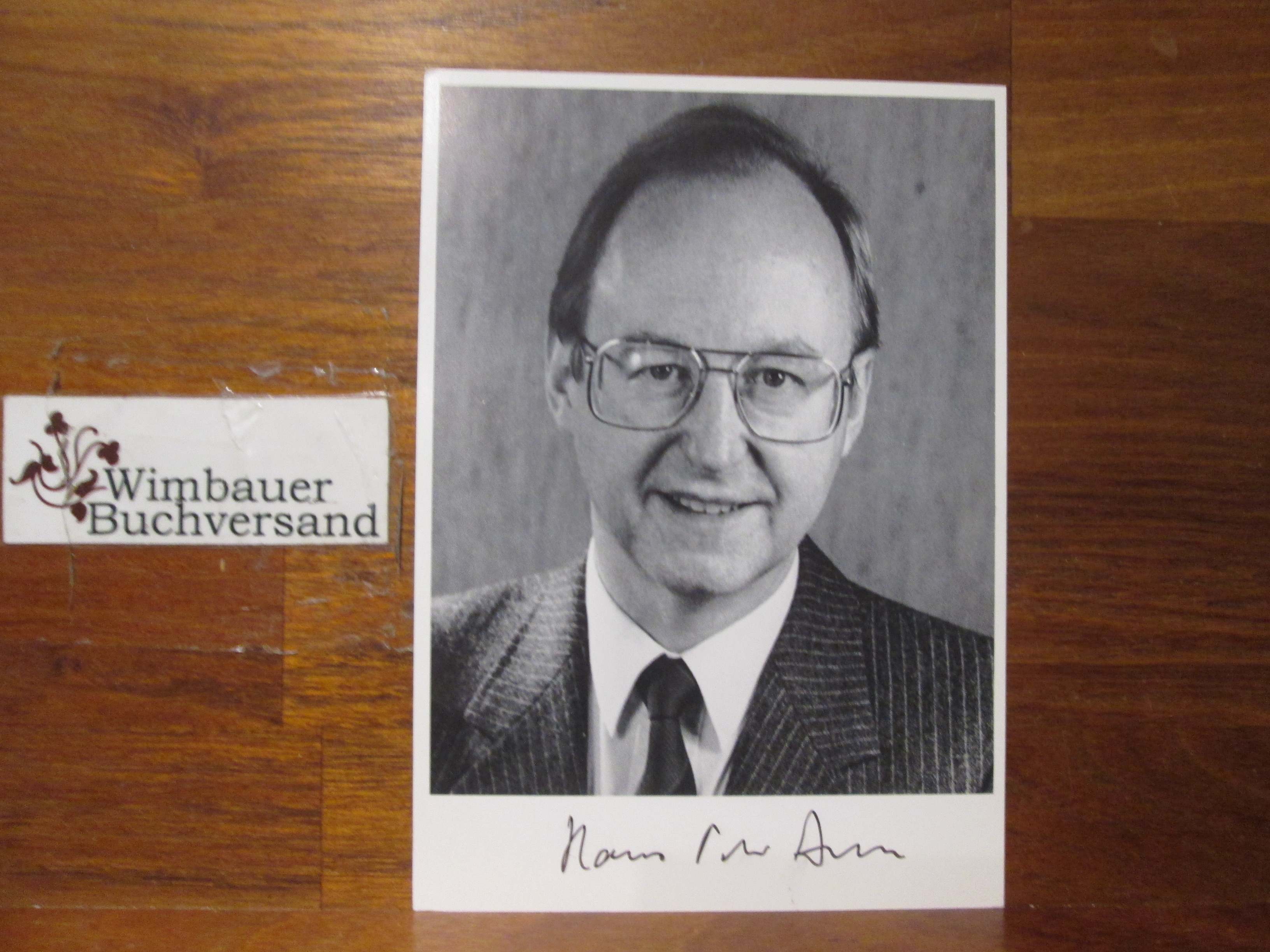 Original Autogramm Hans Peter Bull Innenminister Schleswig-Holstein ...