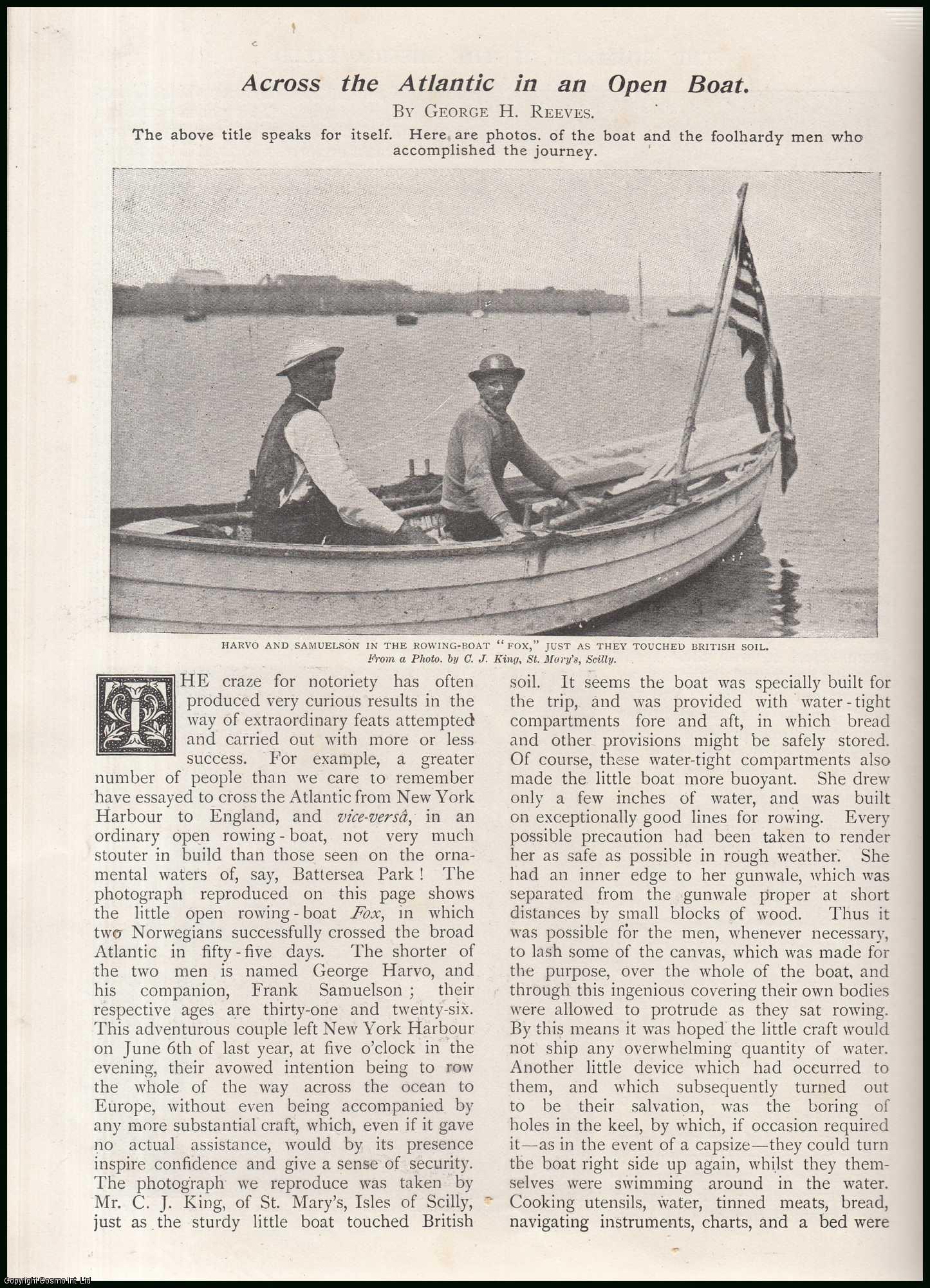 Across the Atlantic in an Open Boat : A story about two Norwegian men ...